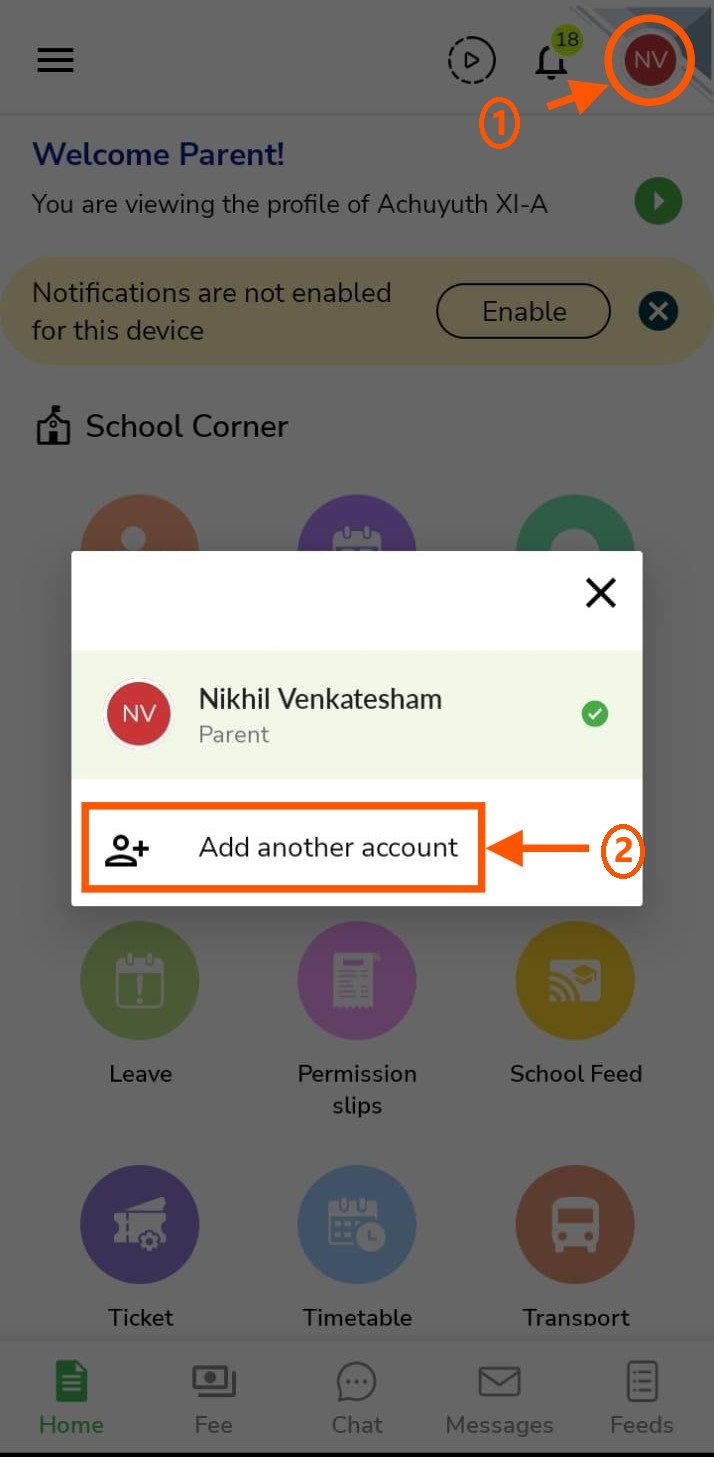 How can I link and access multiple accounts in a single mobile app? – NextOS Help Center