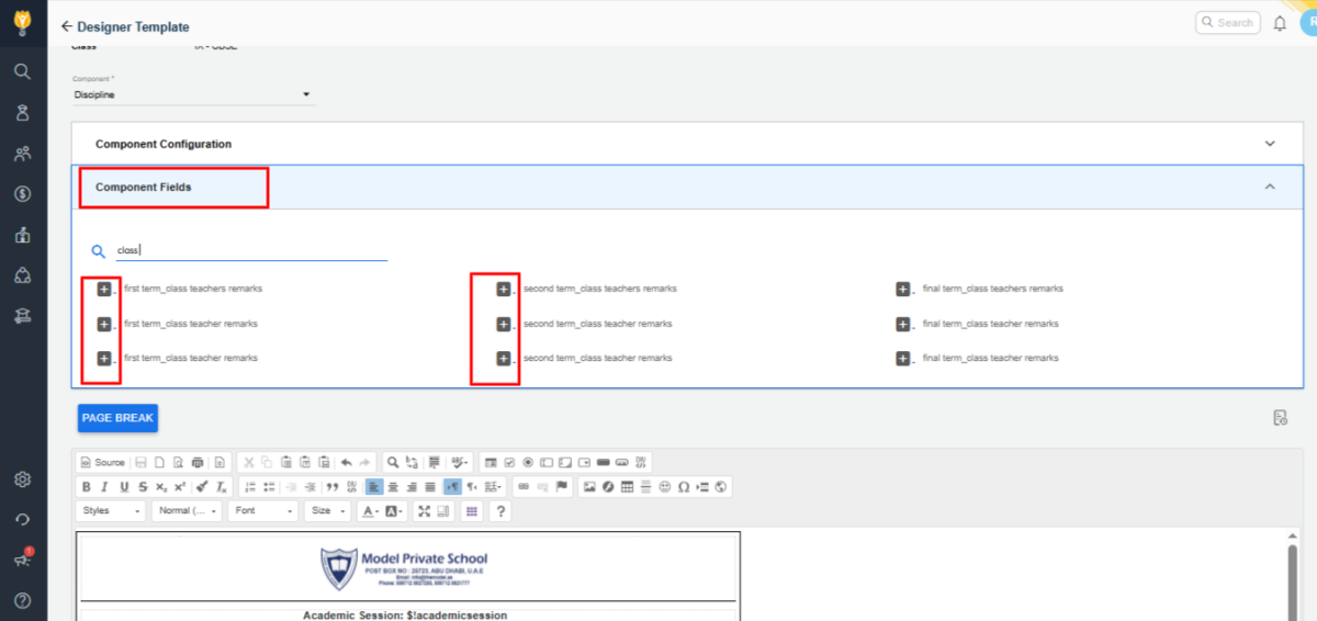 How can I display class teachers remark on the report card? – NextOS ...